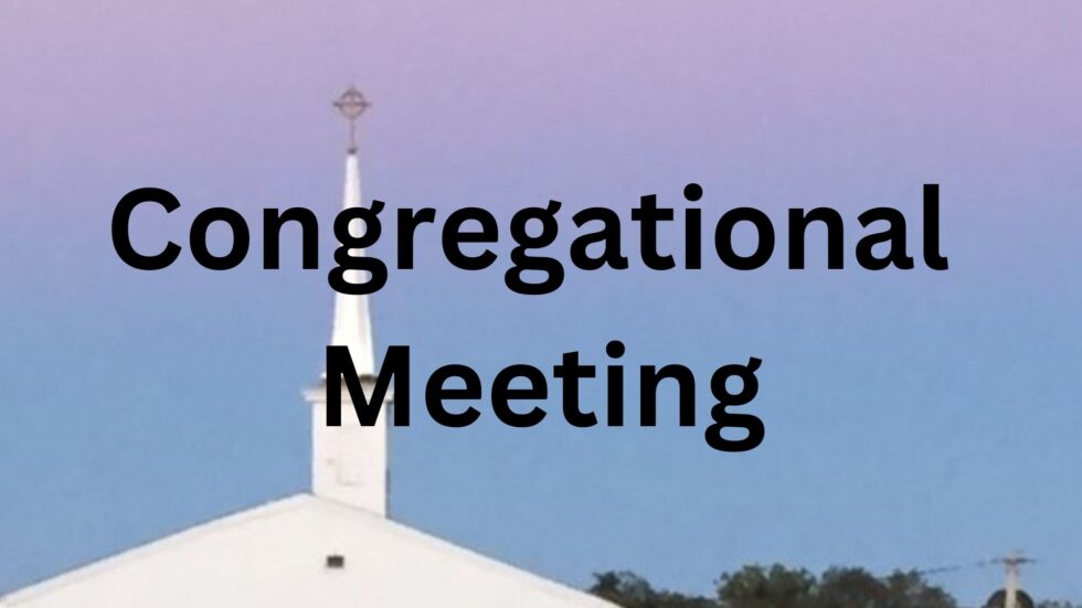 Congregational Meeting | Penningtonville Presbyterian Church